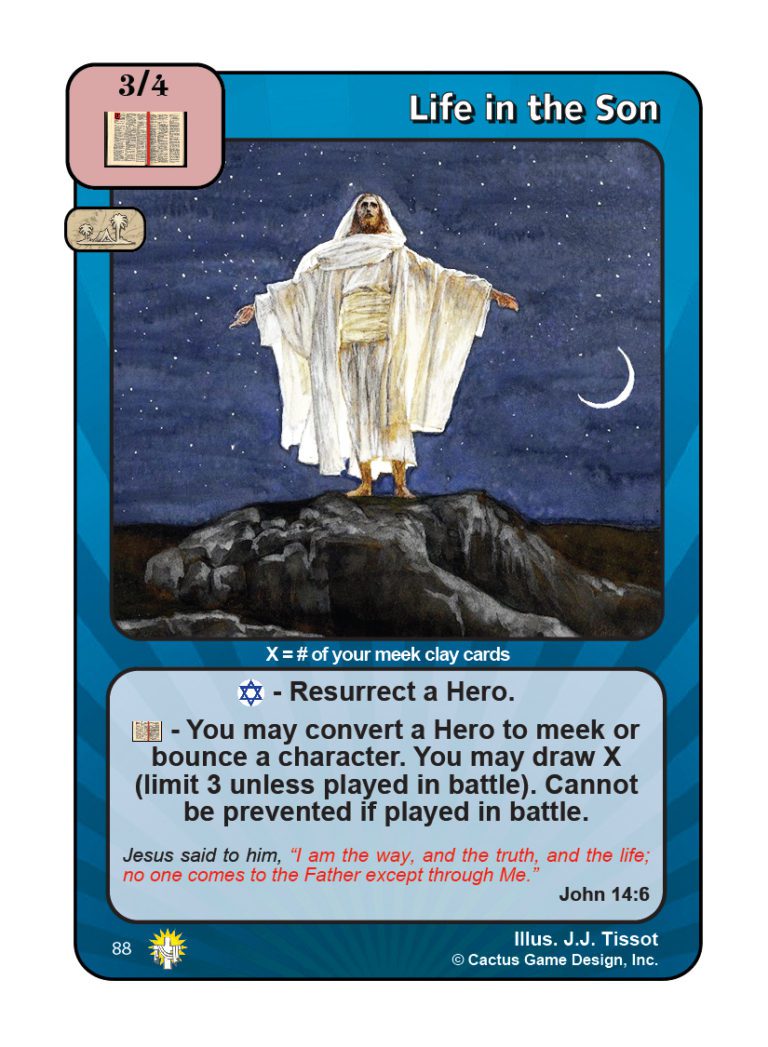 Redemption Card Game | Publisher – Christian Games | Cactus Game Design Inc