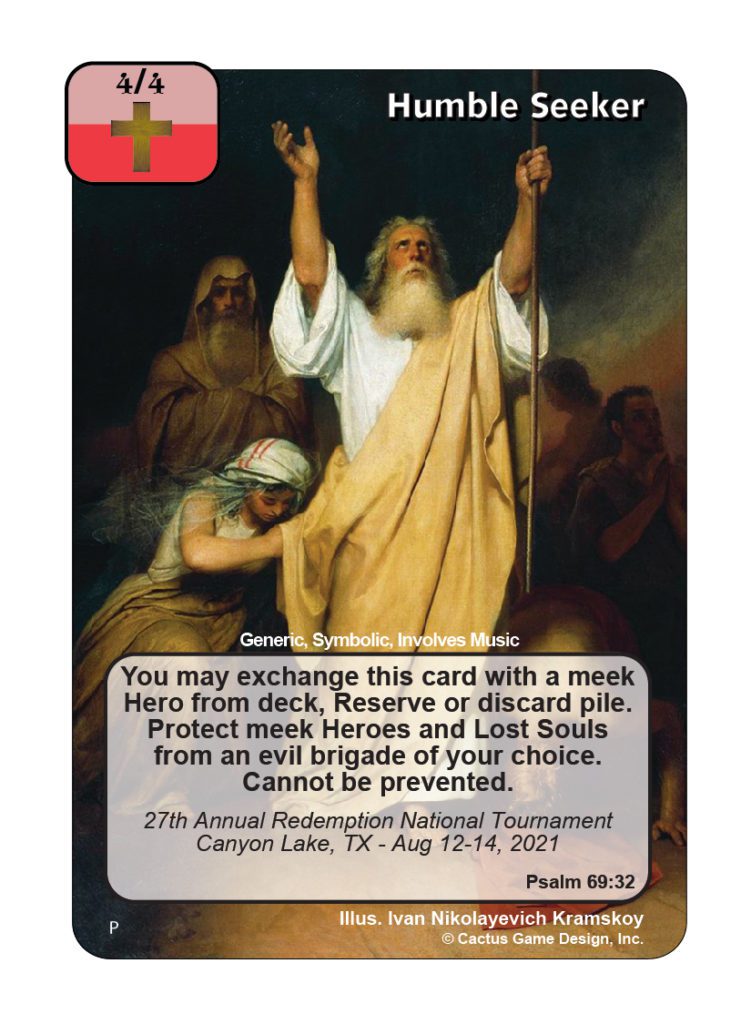 Redemption Card Game | Publisher – Christian Games | Cactus Game Design Inc