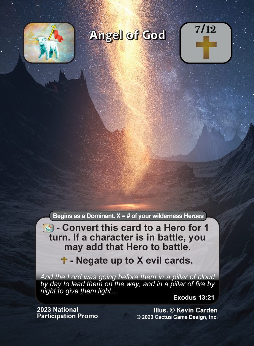 Redemption Card Game | Publisher – Christian Games | Cactus Game Design Inc